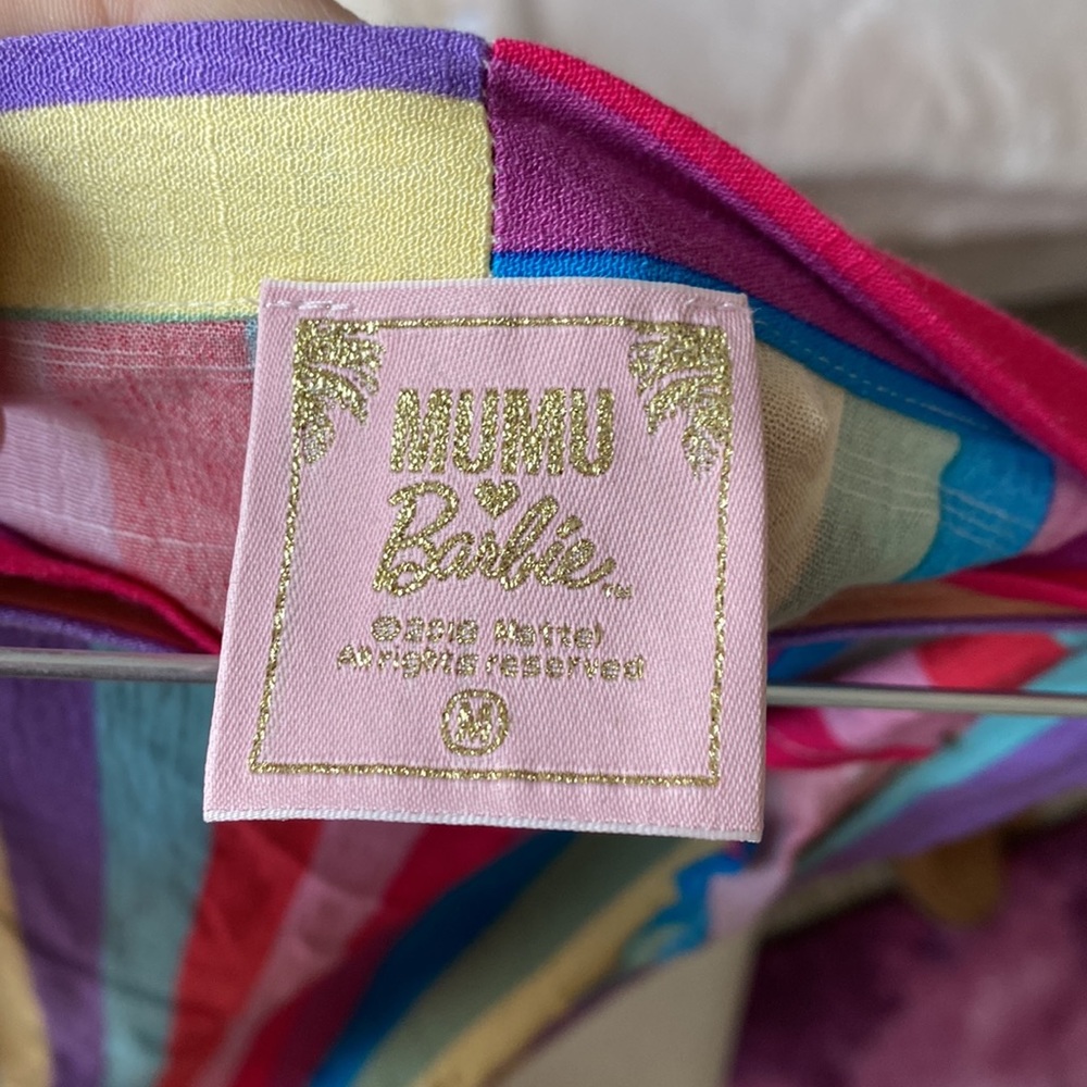 Show Me Your Mumu X Barbie Collection Panama Rainbow … - Gem